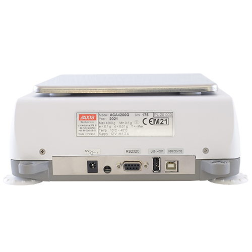 BALANZA DE ALTA PRECISIÓN AXIS Ref.: ACA RANGO: 4.200g – 6.200g | Mb metrologia